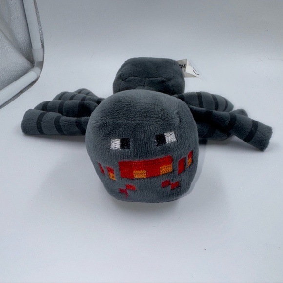 Jazwares | Toys | Jazwares Minecraft Spider Plush Stuffed Animal Gray 7 ...
